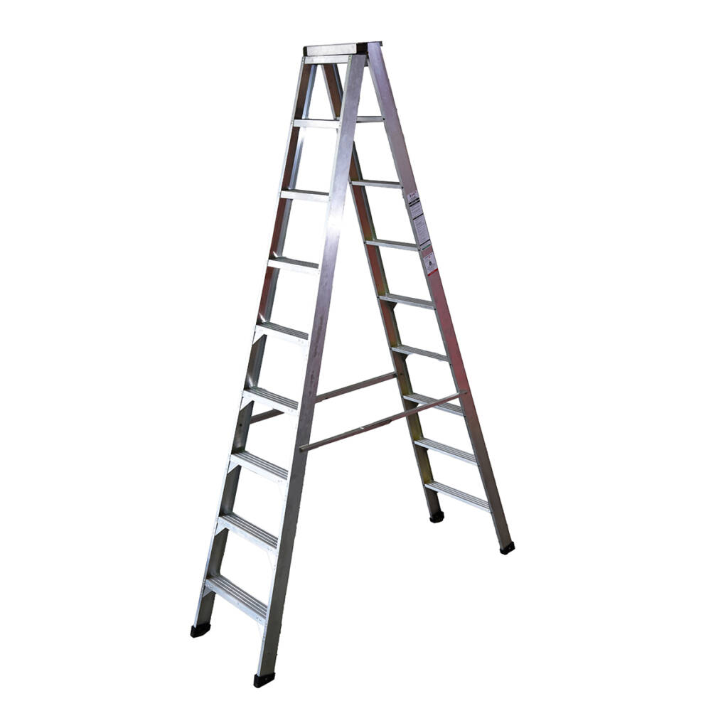 Aluminium Double-Side Step ladder - Unifab Trading