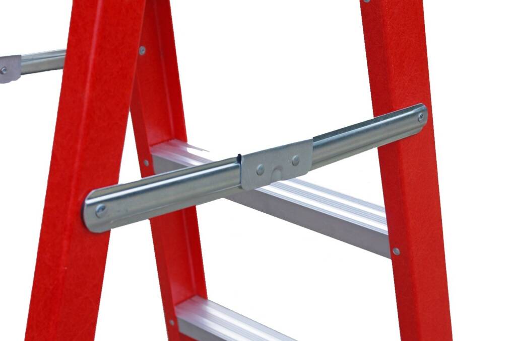 Fiberglass Single-Side Step Ladder - Unifab Trading