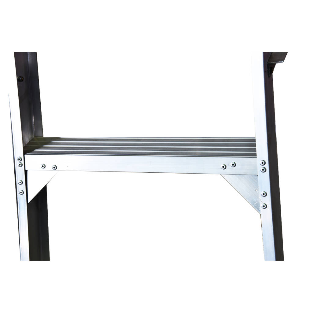 Aluminium Single-Side Step Ladder - Unifab Trading