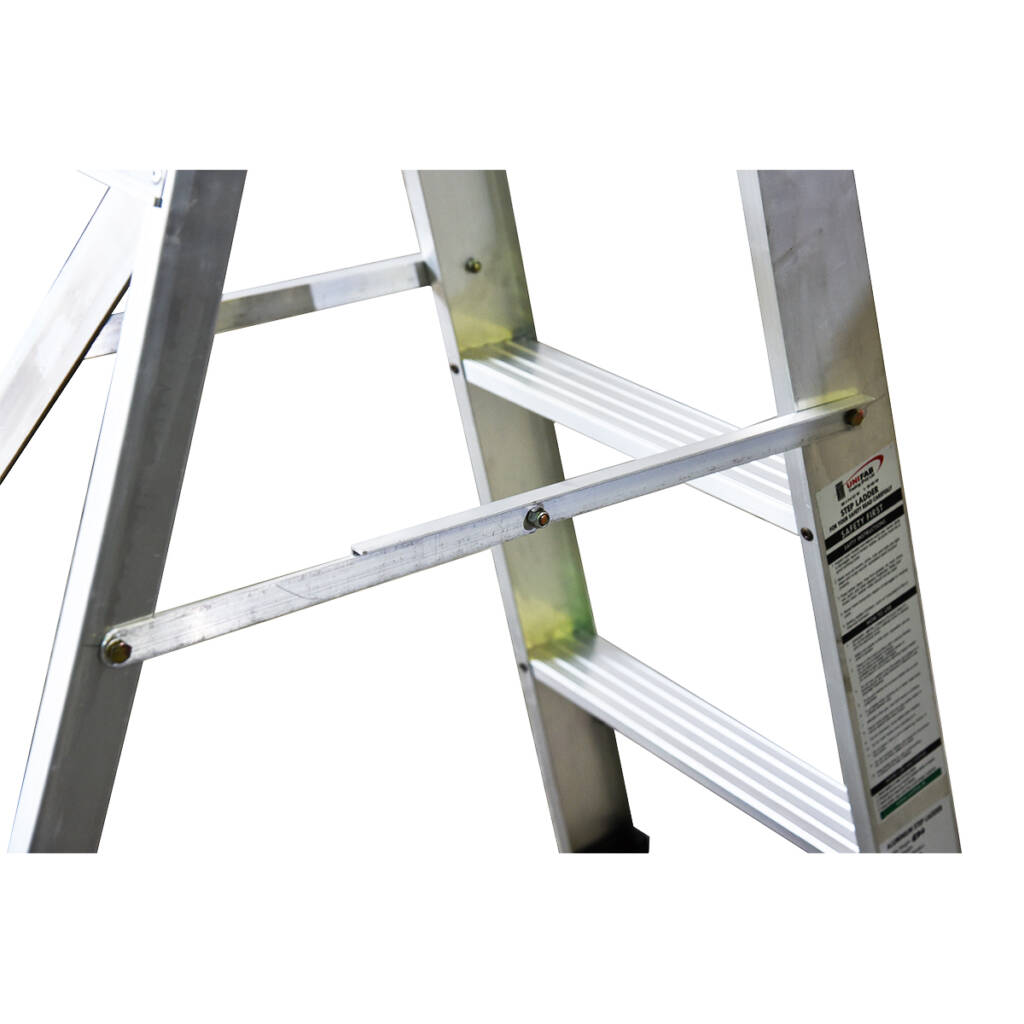 Aluminium Single-Side Step Ladder - Unifab Trading